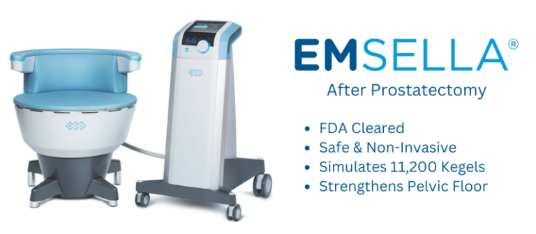 Emsella after Prostatectomy or Prostate Surgery | StayDry Centers