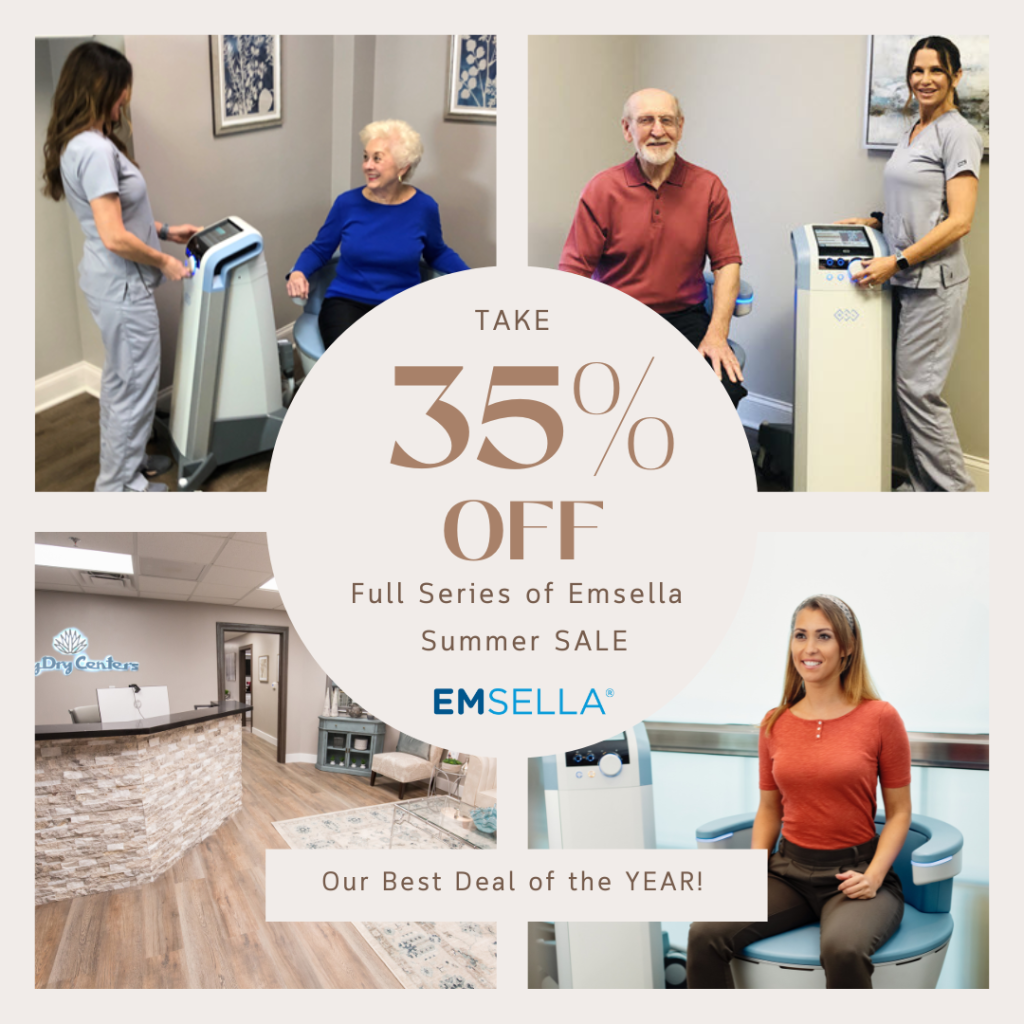 35% Off Emsella Treatment Package + Free Maintenance | StayDry Med Centers